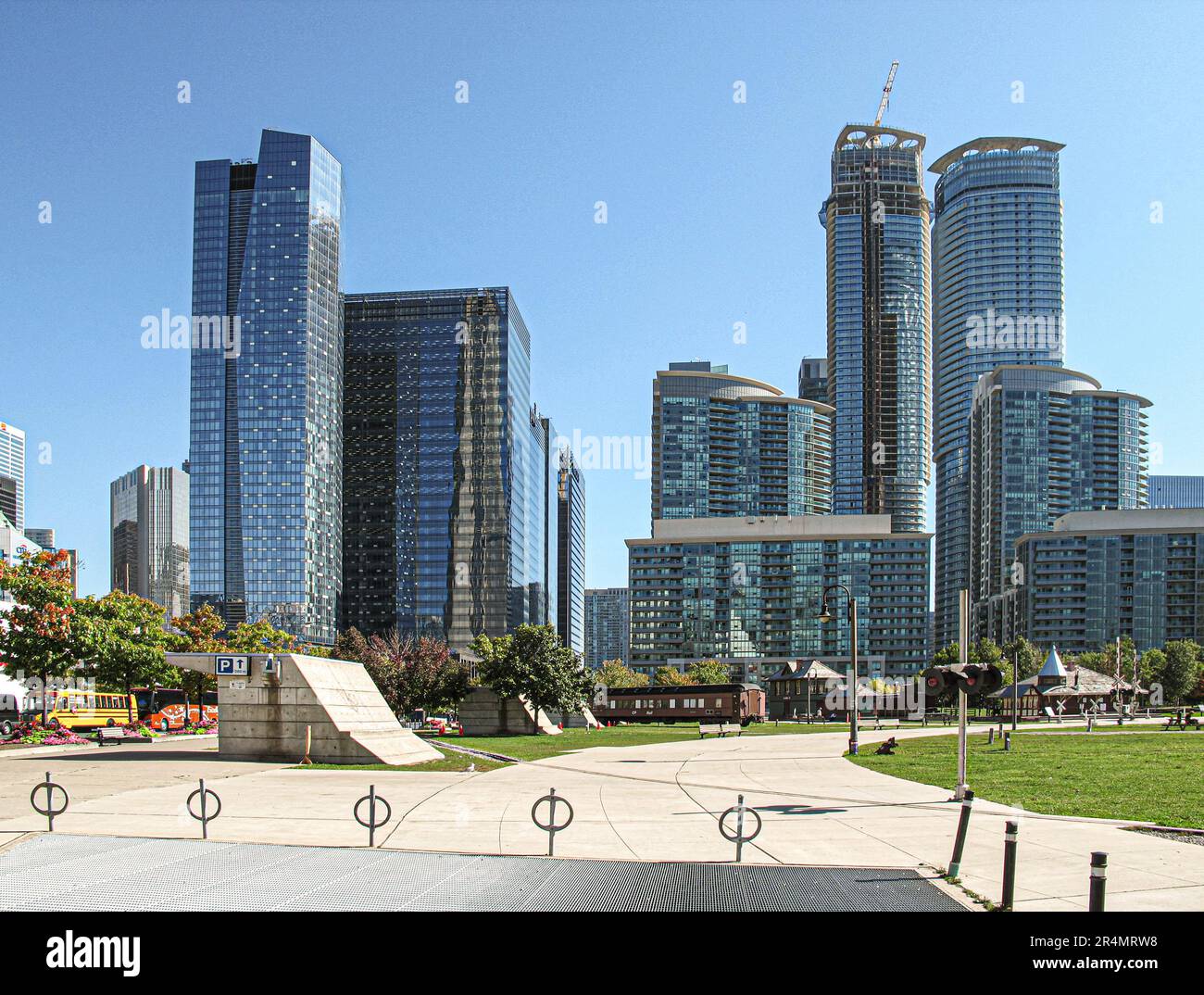 Streets of the Toronto Downtown. Ontario, Canada Stock Photo - Alamy