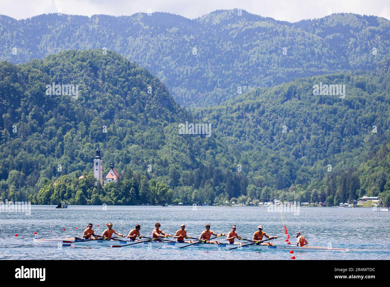 Bled, Slovenia. 25th May, 2023. BLED, SLOVENIA - MAY 25: Nicolas Van ...