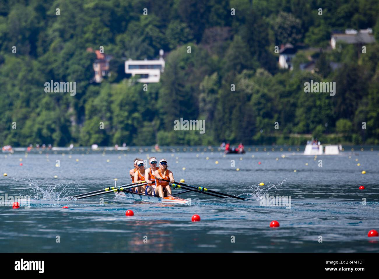 Bled, Slovenia. 25th May, 2023. BLED, SLOVENIA - MAY 25: Marloes ...