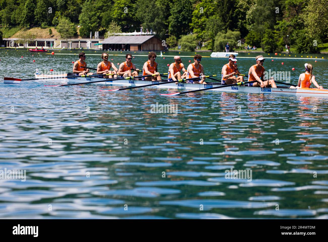 Bled, Slovenia. 25th May, 2023. BLED, SLOVENIA - MAY 25: Nicolas Van ...