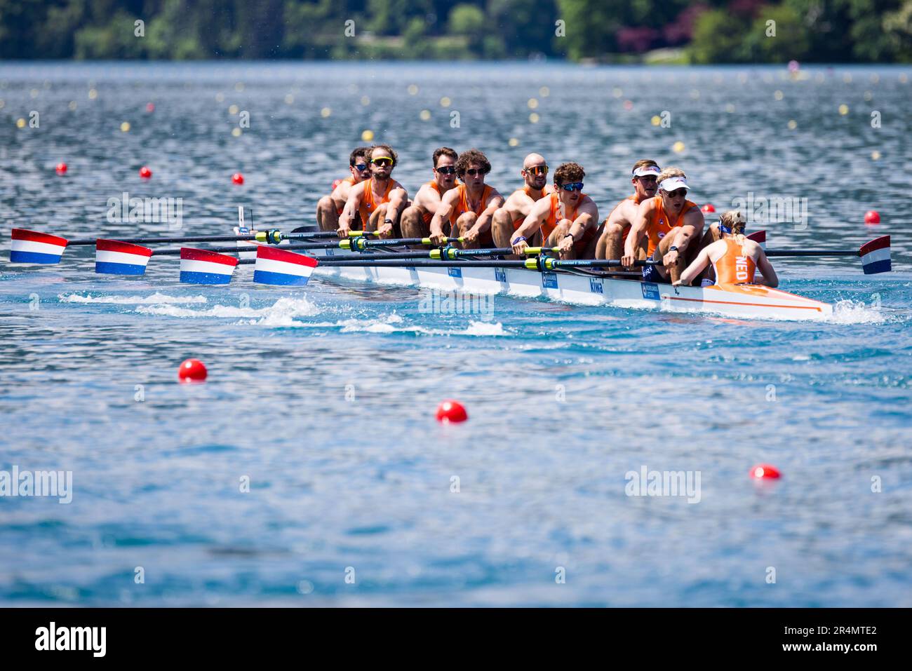 Bled, Slovenia. 25th May, 2023. BLED, SLOVENIA - MAY 25: Nicolas Van ...