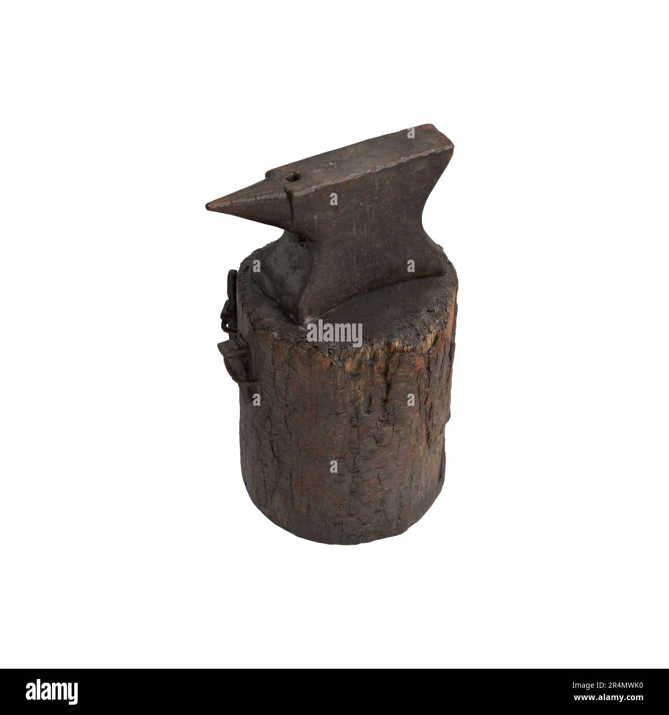3d illustration of old anvil isolated on white background Stock Photo ...