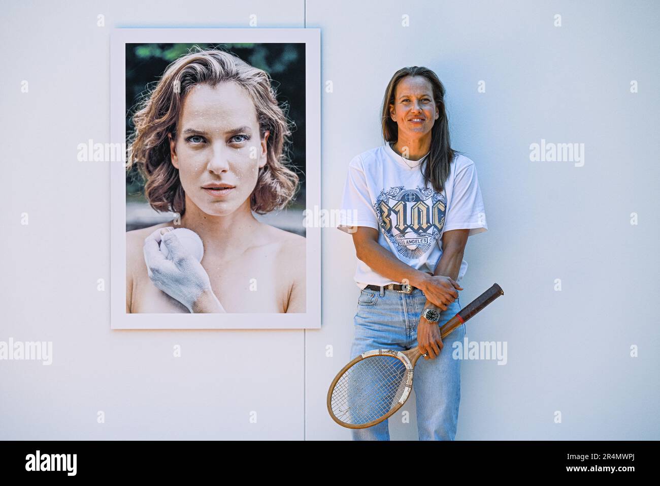 Opening of the exhibition "Tennis Garden" of photographs from book ONE ...