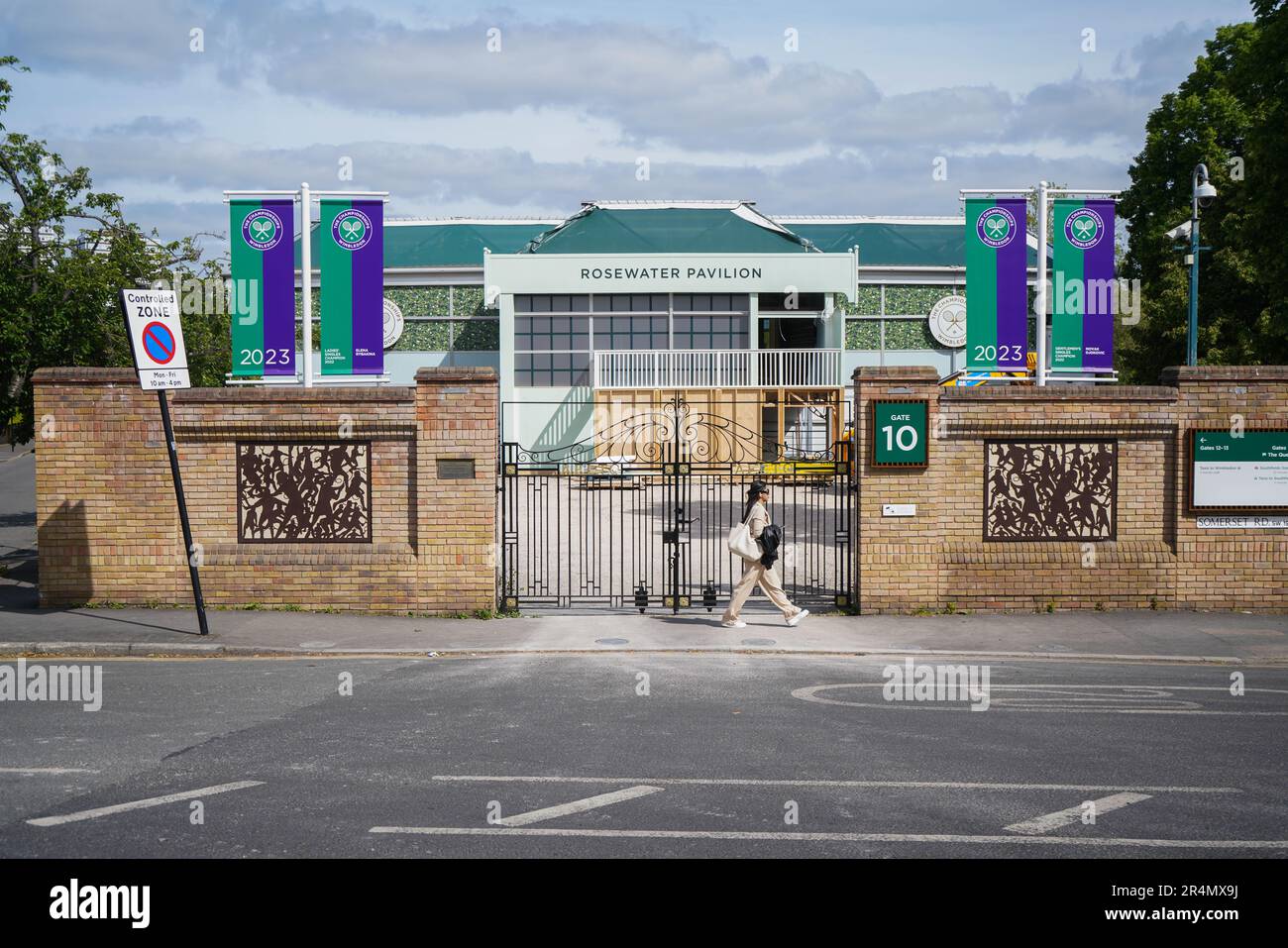 London UK. 29 May 2023 The Rosewater pavilion named after Venus ...