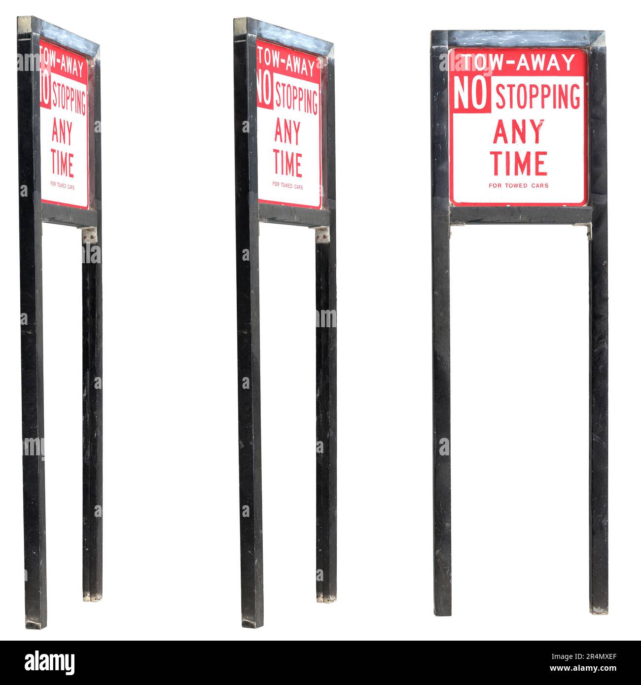 3d illustration of trafficator isolated on black background Stock Photo ...