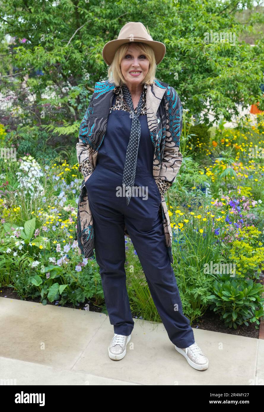 © Jeff Moore Actress and RSPCA supporter, Joanna Lumley explores BAFTA ...