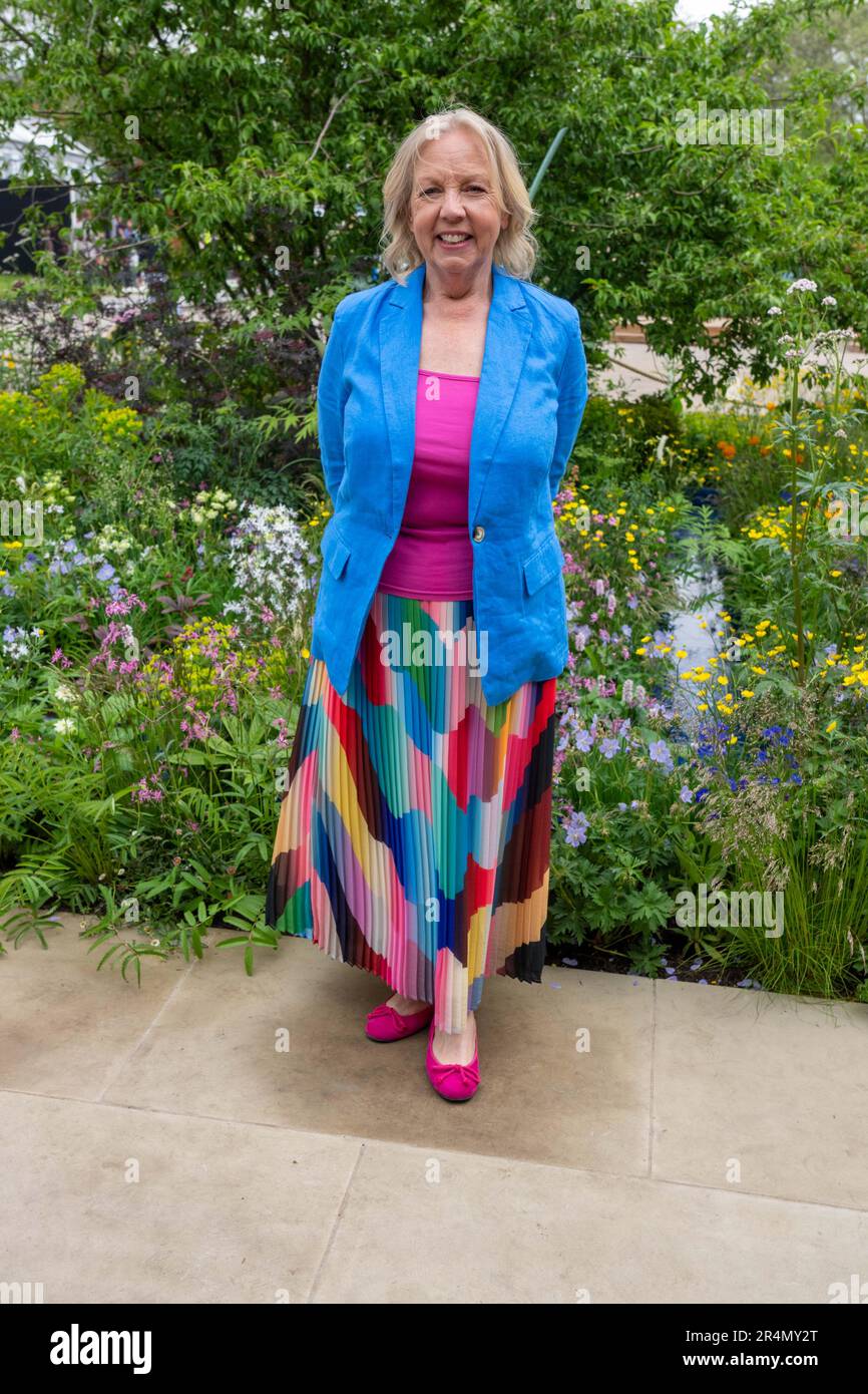 © Jeff Moore Deborah Meaden visits The RSPCA Garden at RHS Chelsea ...