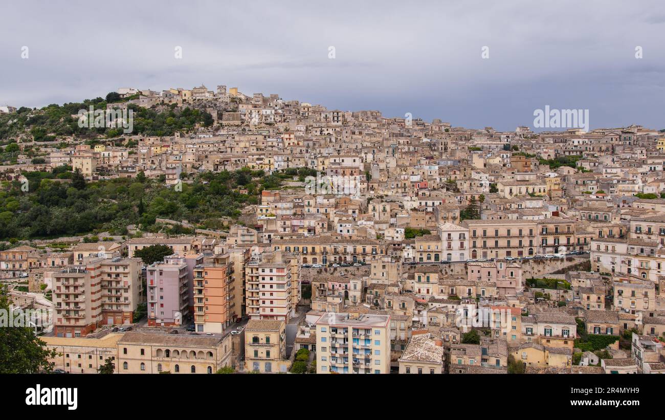 Modica City. Ancient Sicilian baroque city Stock Photo - Alamy
