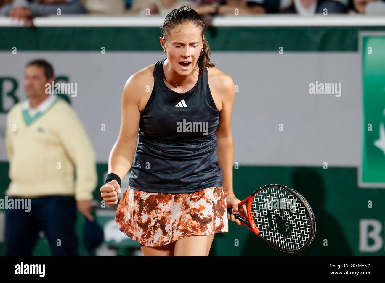 Paris, France. 28th May, 2023. Tennis player Daria Kasatkina from ...