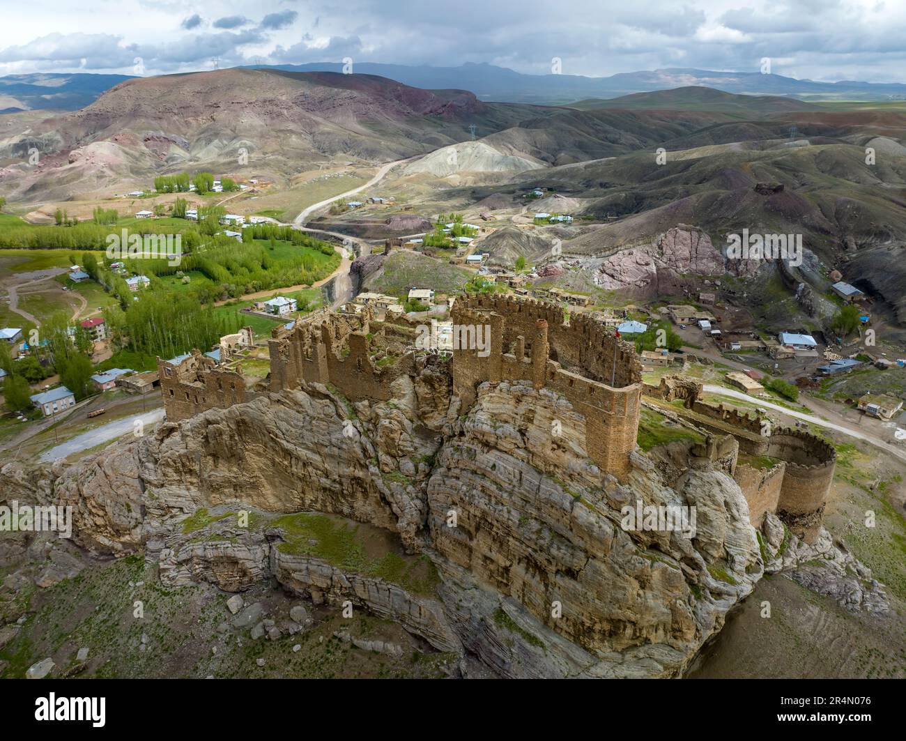 Hosap Castle (Turkish: Hosap Kalesi) in Van, Turkey. Hosab Castle is a ...
