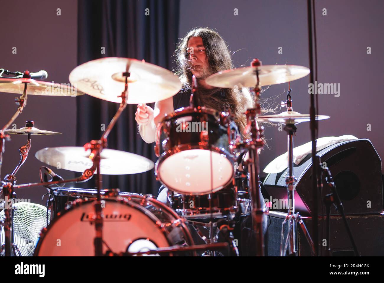 Copenhagen, Denmark. 12th, May 2023. The Italian metal band Messa ...