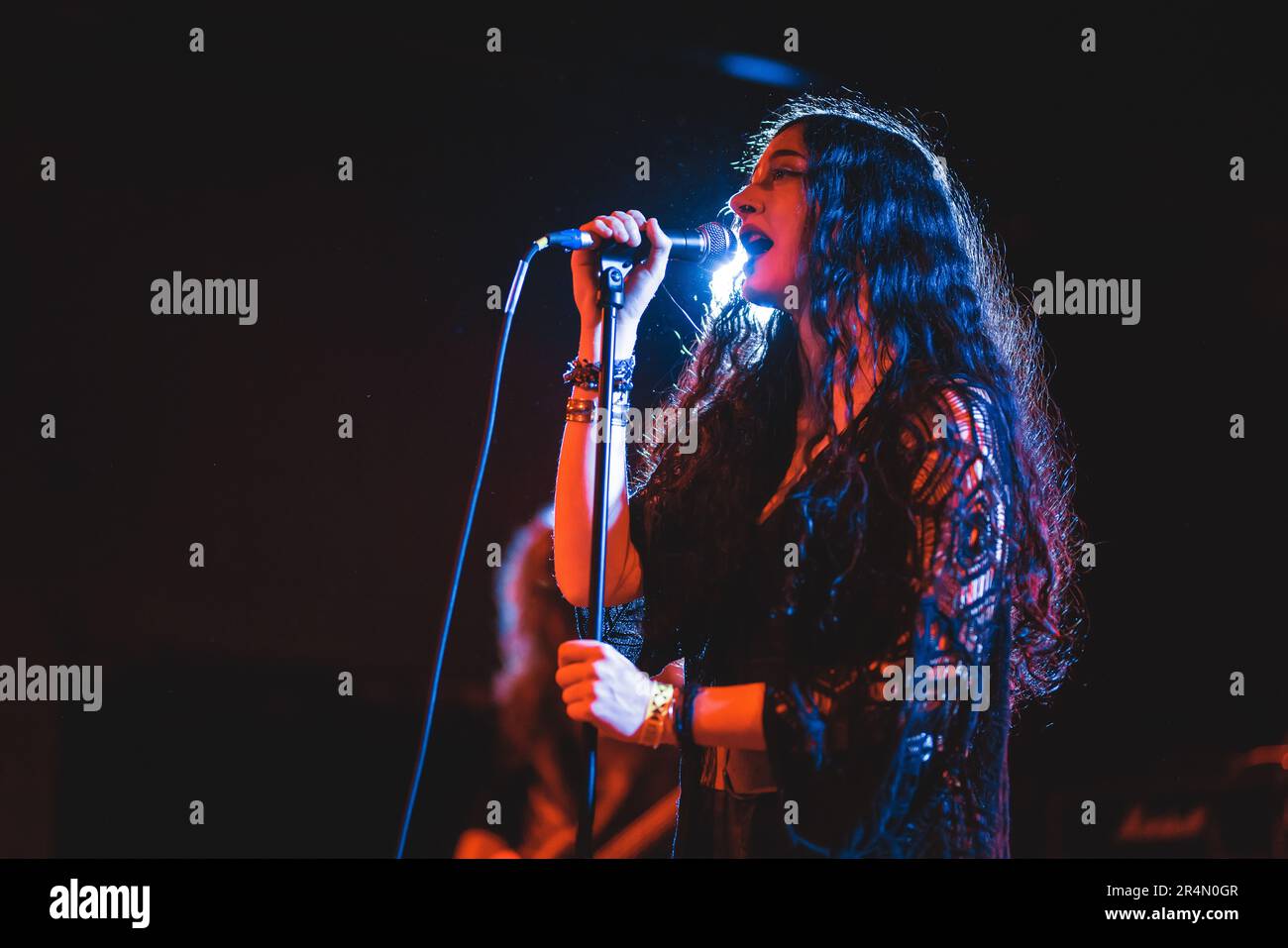 Copenhagen, Denmark. 12th, May 2023. The Italian metal band Messa ...