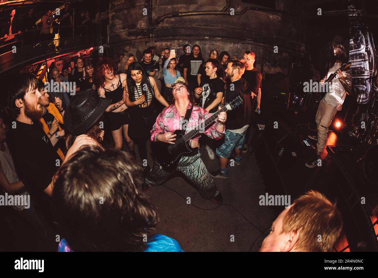 Copenhagen, Denmark. 14th, May 2023. The British metal band Pupil ...