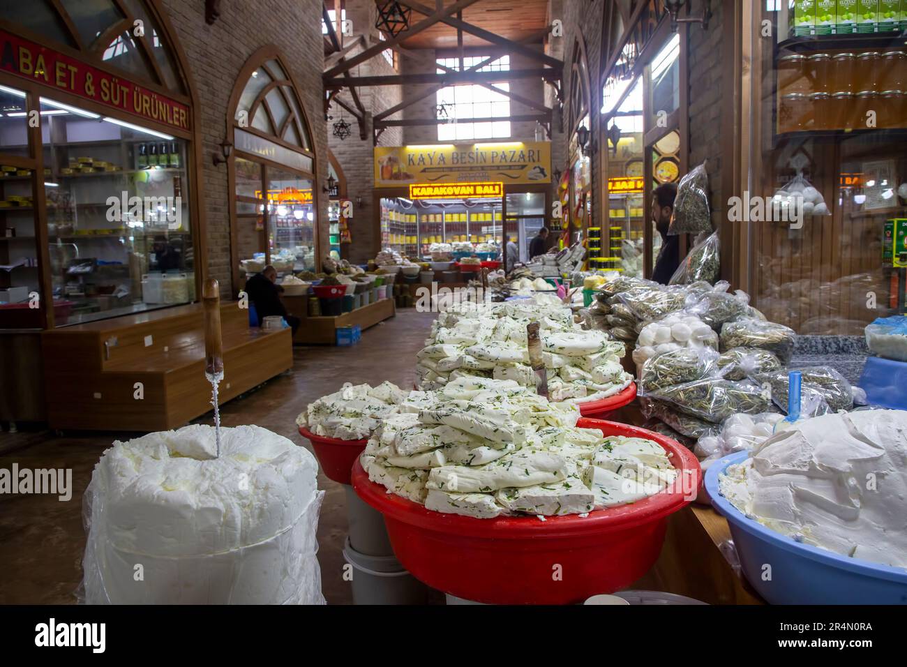 Turkish Herbed Cheese Stacked - Van Otlu Cheese in cheese bazaar ...