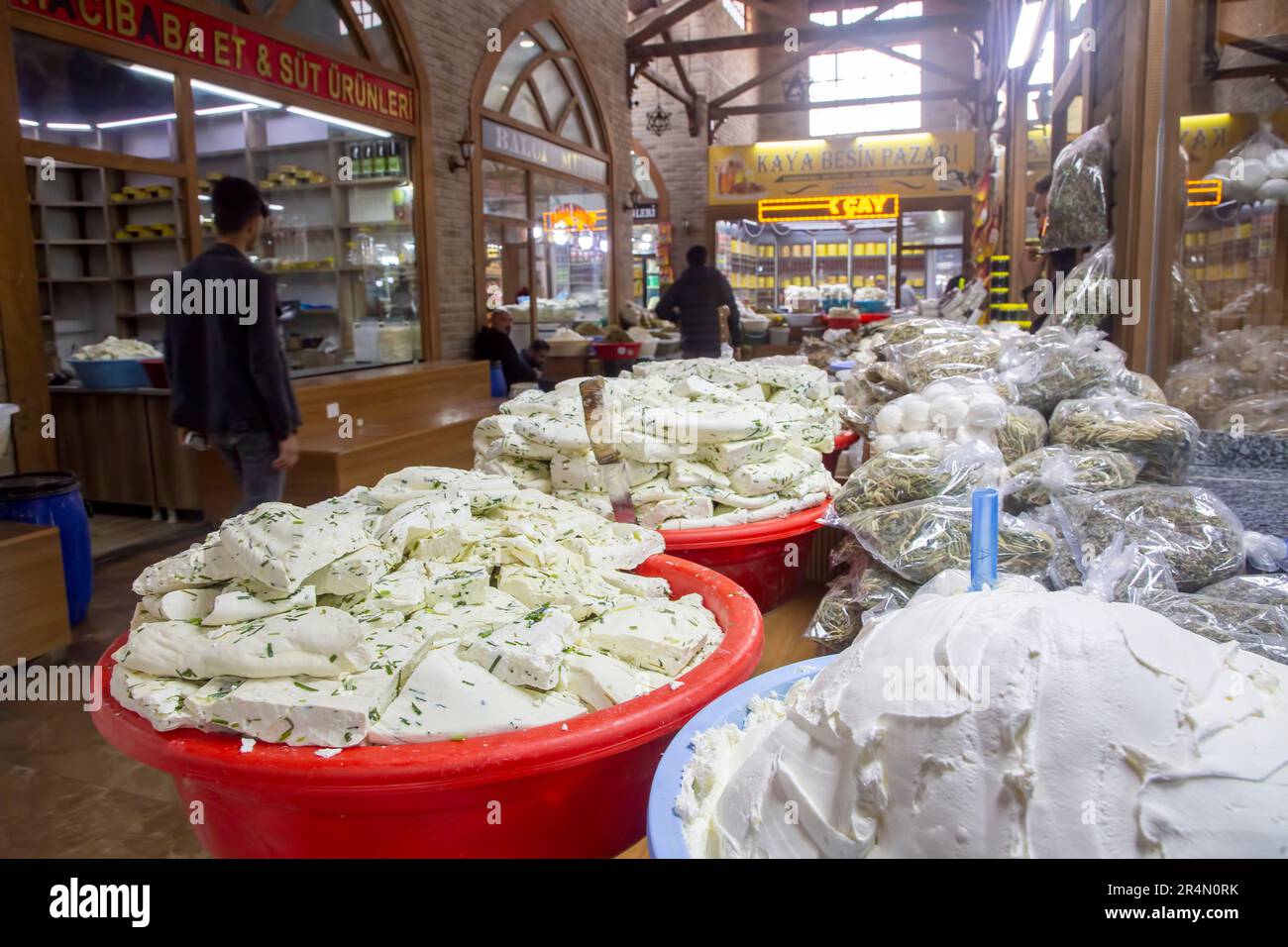 Turkish Herbed Cheese Stacked - Van Otlu Cheese in cheese bazaar ...