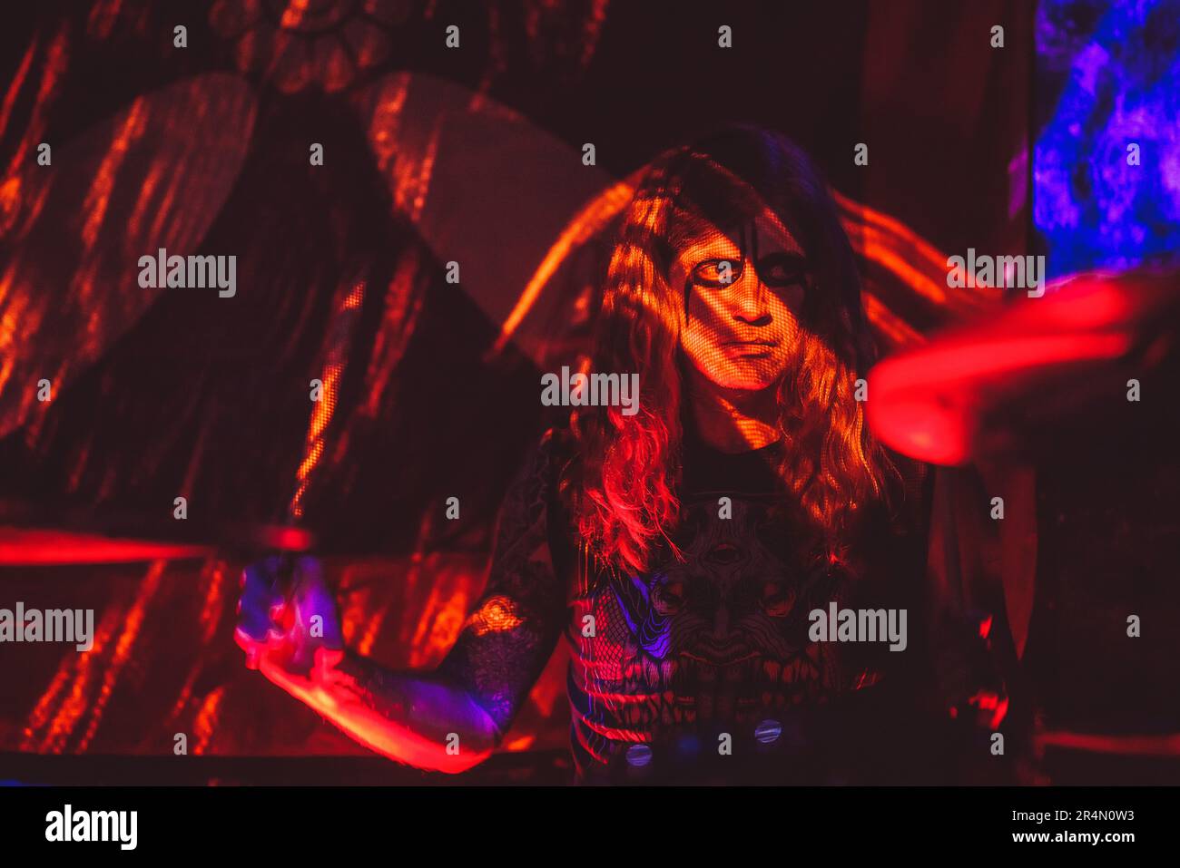 Copenhagen, Denmark. 13th, May 2023. The Iranian-German metal band ...