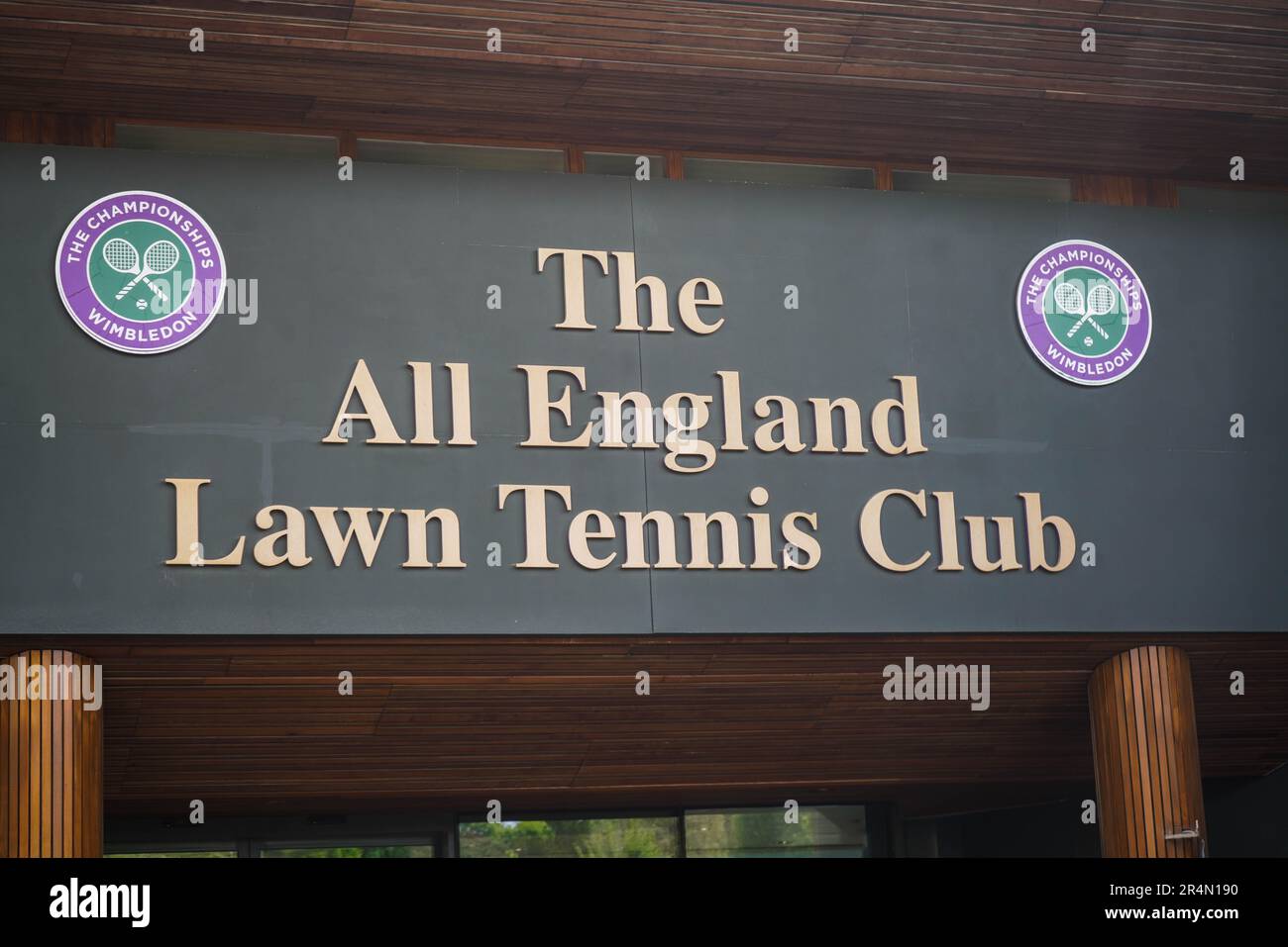 All England Lawn Tennis Club , Millenium building, Wimbledon Stock ...