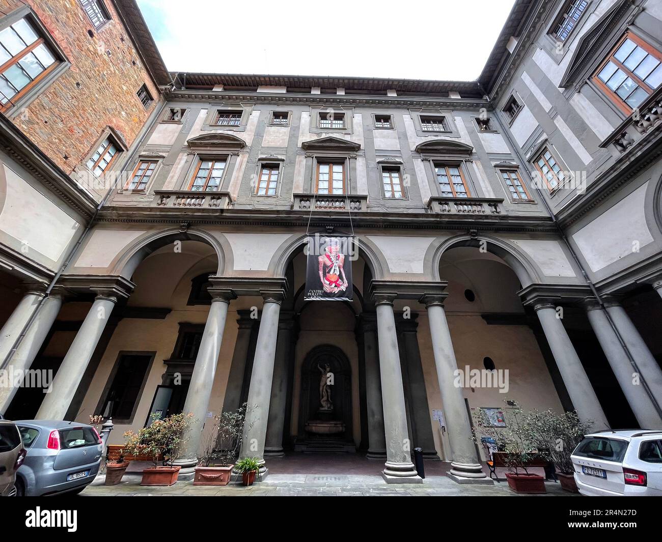 Florence, Italy - April 6, 2022: Typical Florence architectural ...