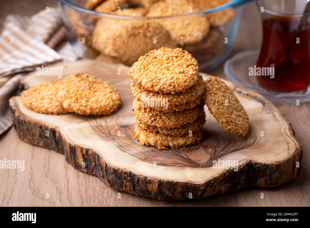Ramadan sweets background. Cookies of El Fitr Islamic Feast. Egyptian ...