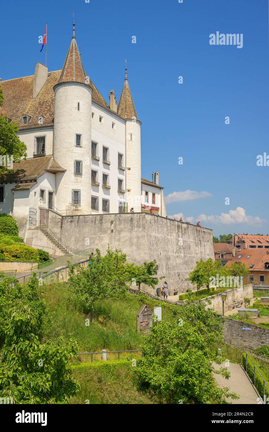 An old castle in nyon hi-res stock photography and images - Alamy