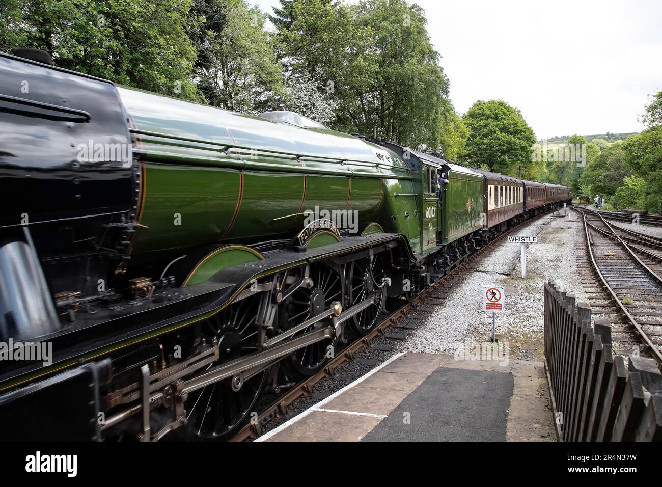 4472 became a flagship locomotive for the lner hi-res stock photography and images - Alamy