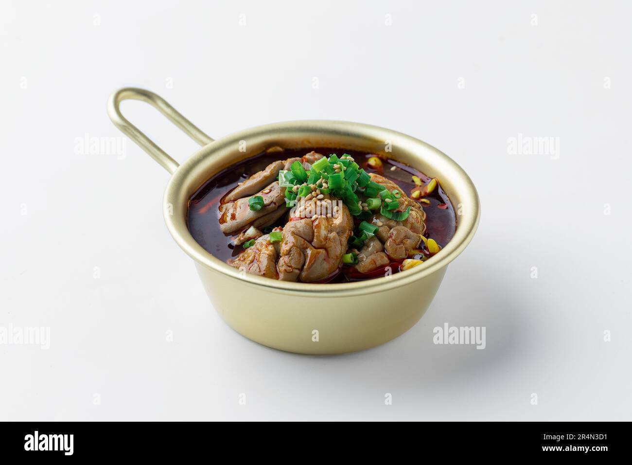 Spicy Roast Pig Brain , Roasted brain Stock Photo - Alamy