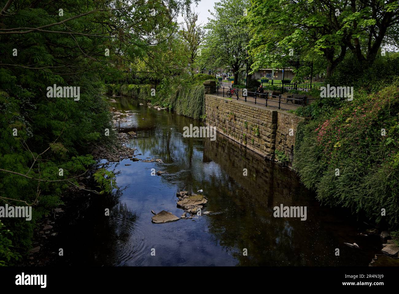 River Irwell, Rawtenstall Stock Photo - Alamy