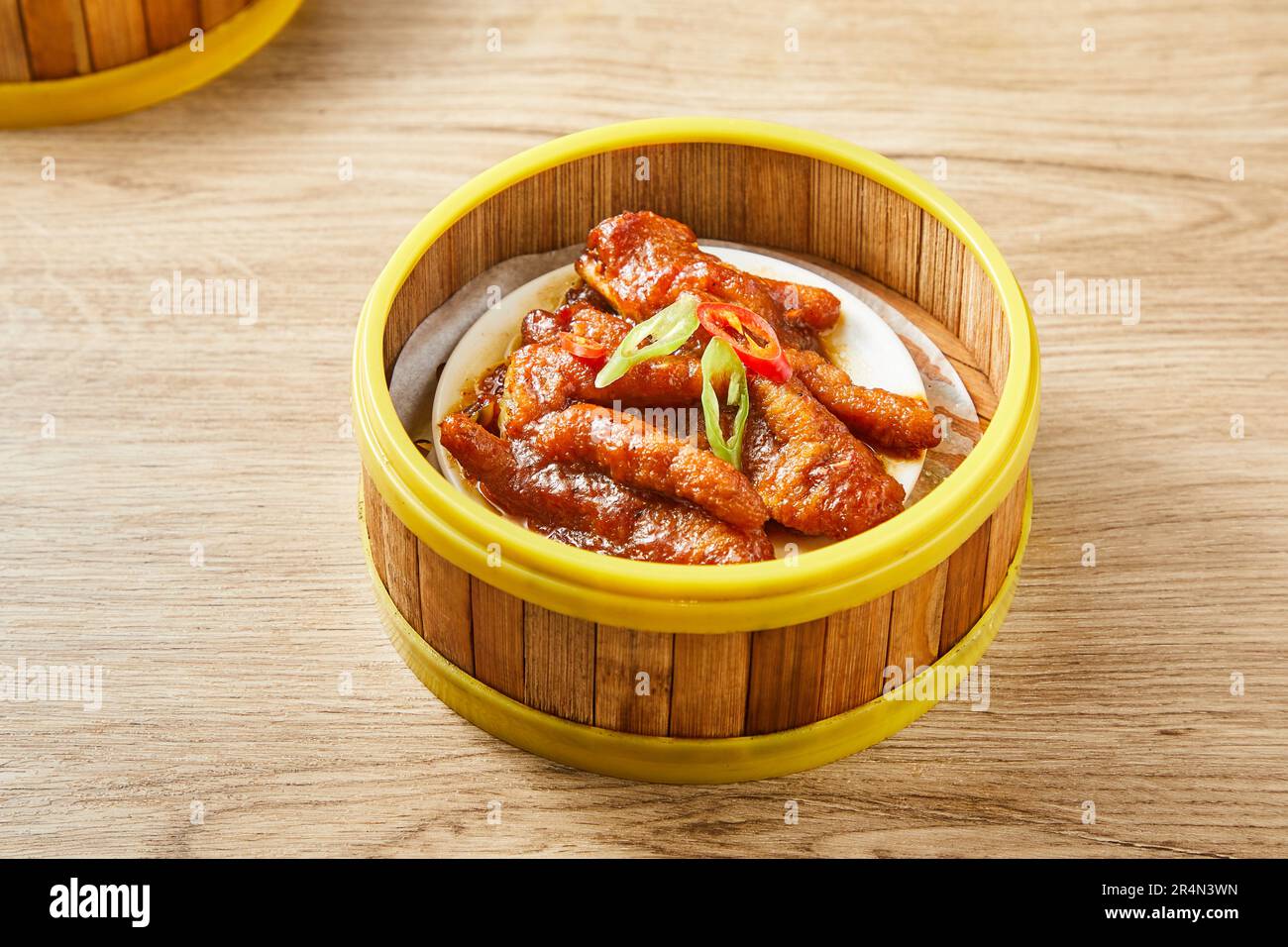 dim sum-XO sauce steam Chicken Feet Stock Photo - Alamy