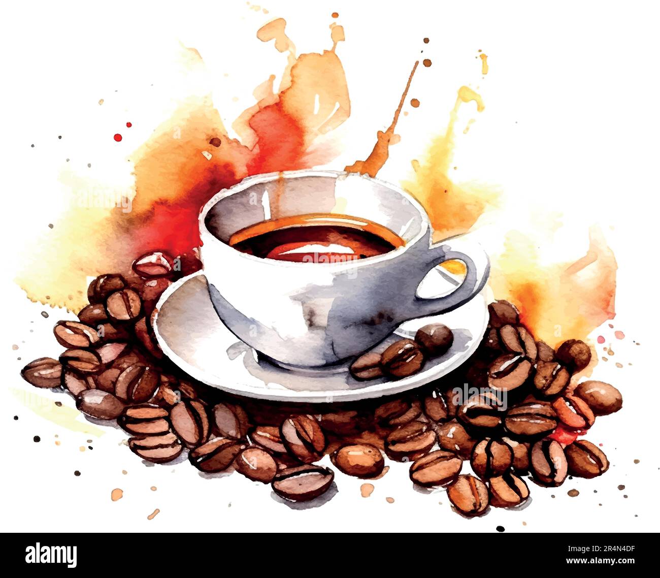 Black Coffee Mug Drawing