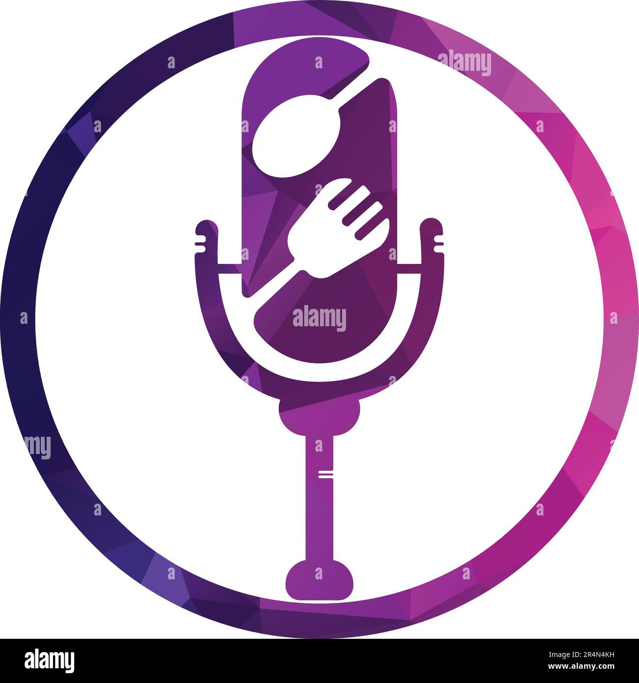 Logo café radio Stock Vector Images - Alamy