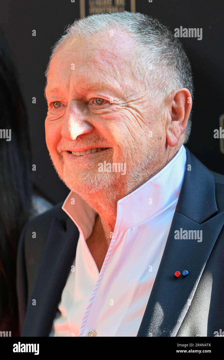 Paris, France. 28th May, 2023. Jean-Michel Aulas during the 31th ...
