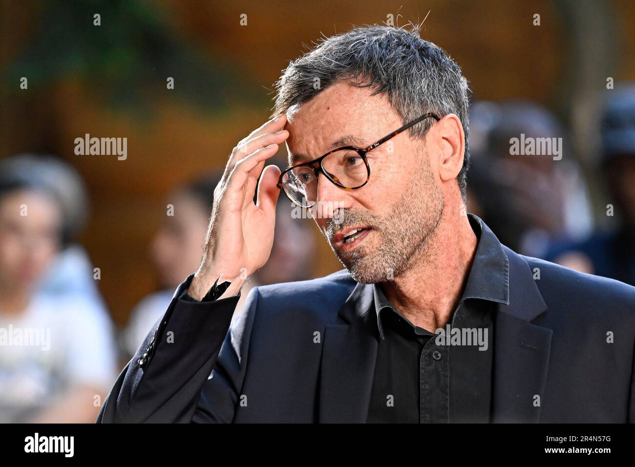 Paris, France. 28th May, 2023. Olivier Menard during the 31th edition ...