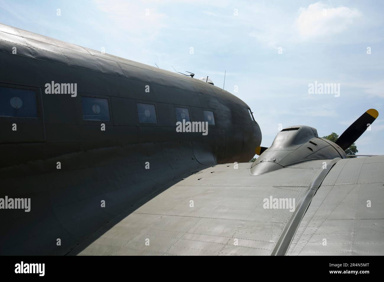 Douglas C-47 Skytrain on display in Horse Guards Parade as part of the ...