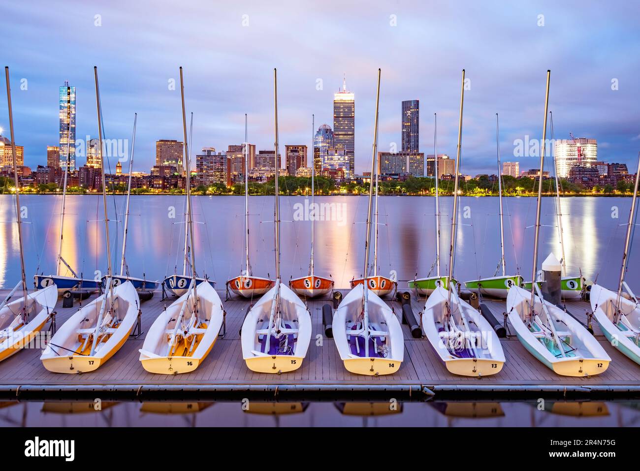 Boston back bay sunrise hi-res stock photography and images - Alamy
