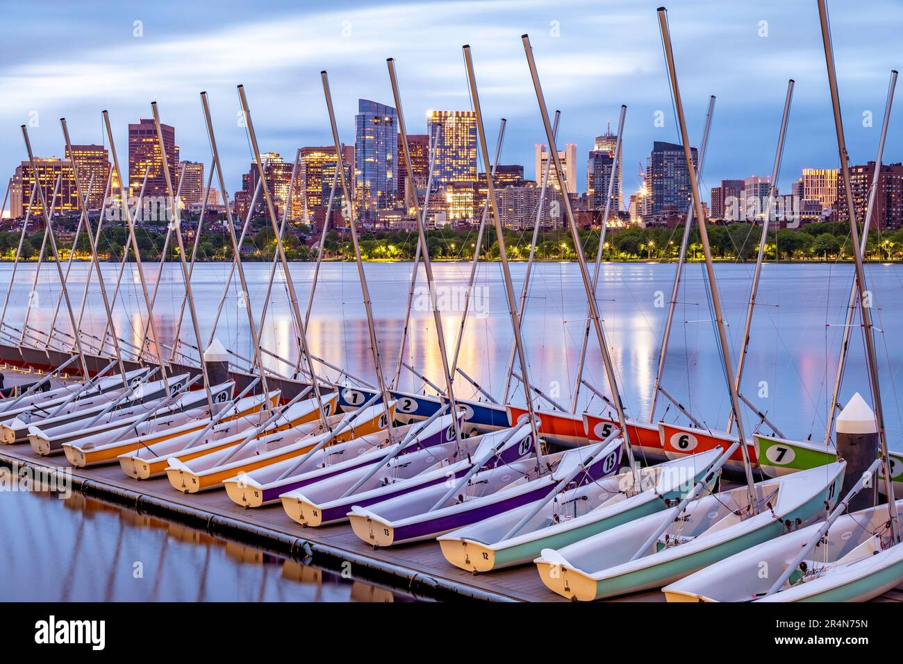 Boston back bay sunrise hi-res stock photography and images - Alamy