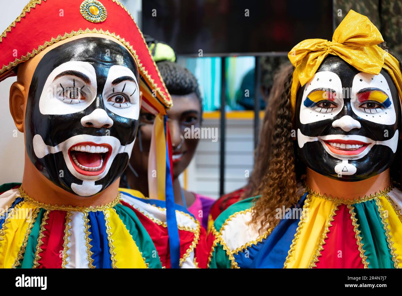 Brazilian Carnival Festival Decoration made in Olinda, PE, Brazil Stock ...