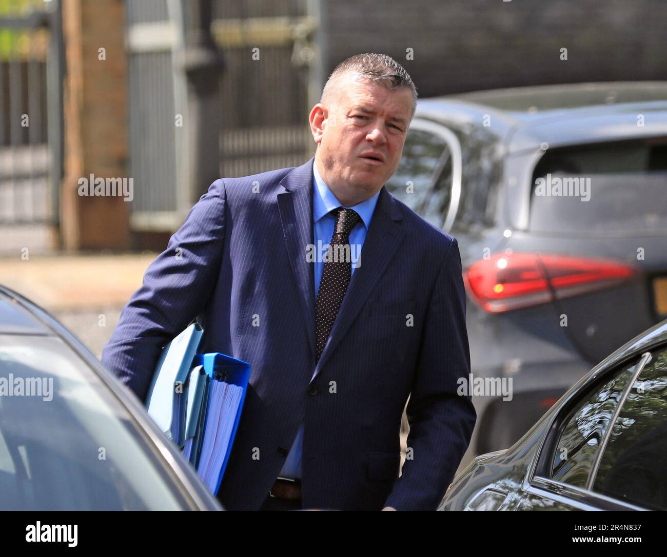 Niall Murphy defence lawyer for Gavin Coyle leaves Dungannon court ...