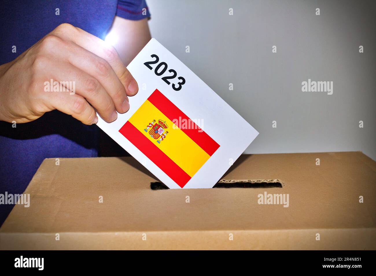 Spanish political election vote concept in 2023 Stock Photo - Alamy