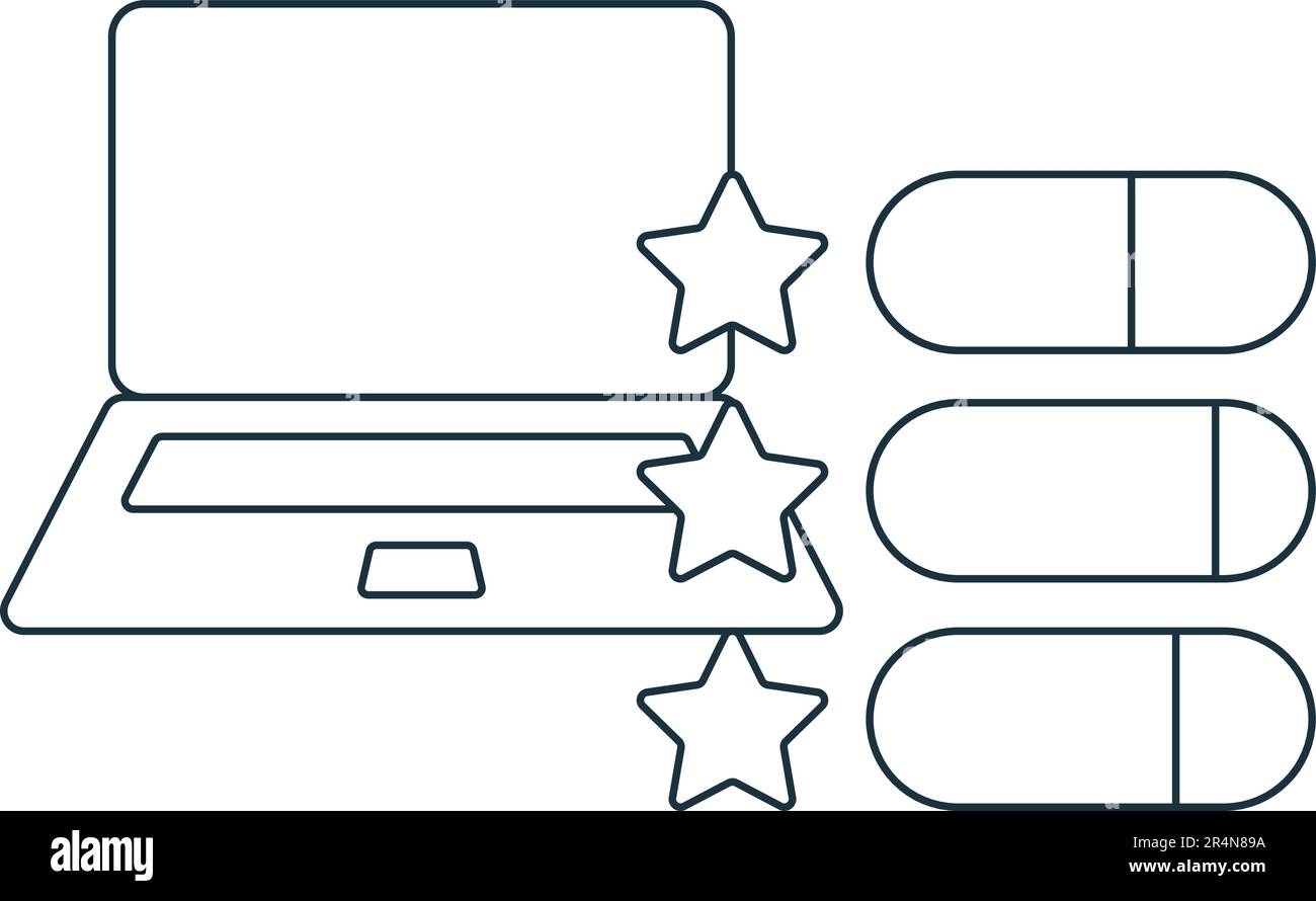 Digital Literacy Icon Monochrome Simple Sign From Digitalization