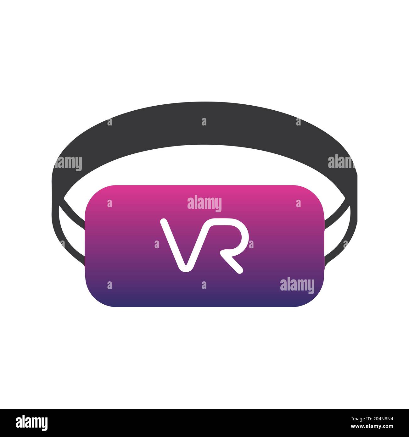 Virtual Reality Glasses Logo Design metaverse Logotype Stock Vector ...