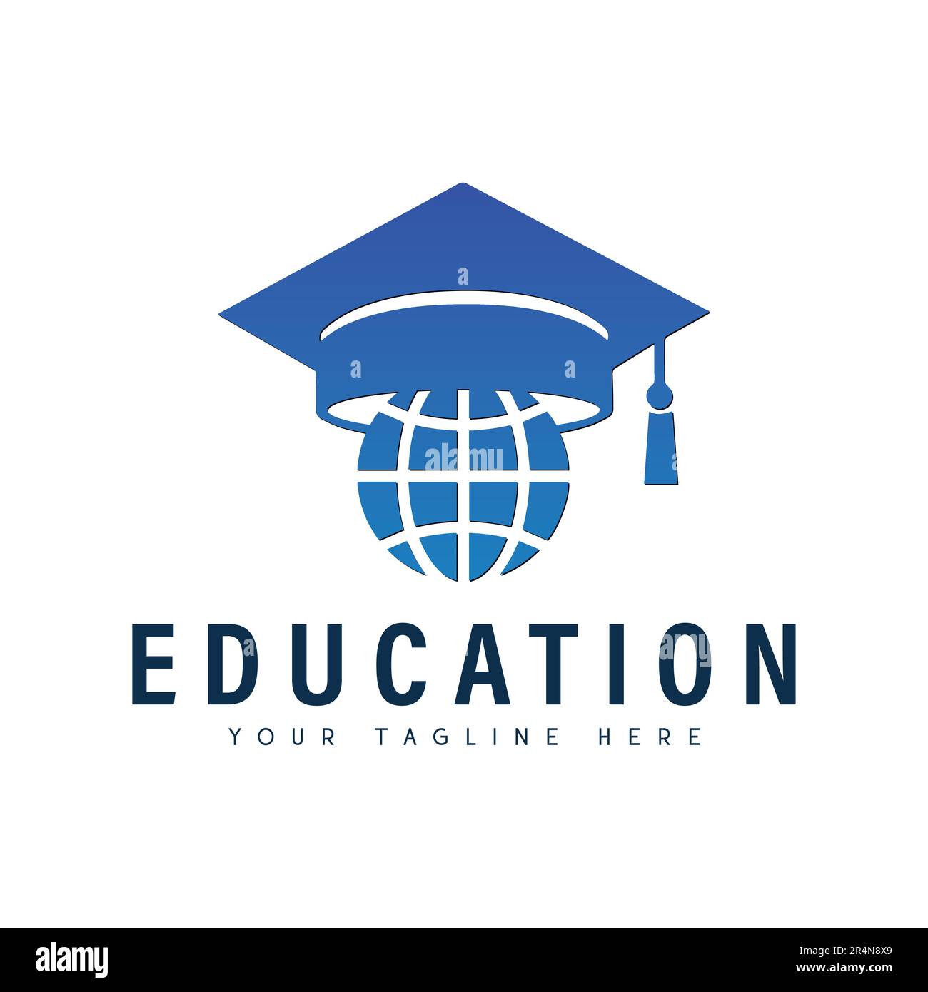 School books academic cap Stock Vector Images - Alamy