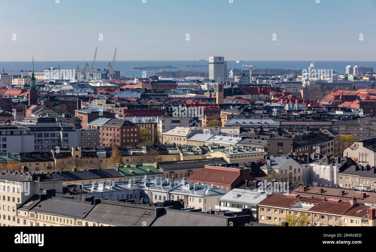 Helsinki finland aerial view hi-res stock photography and images - Alamy