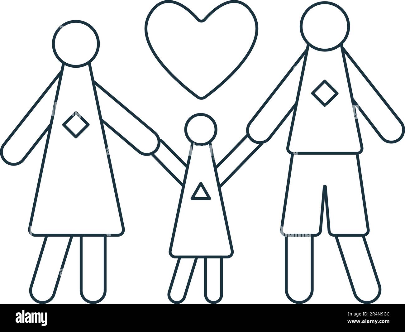 Foster Family Drawing