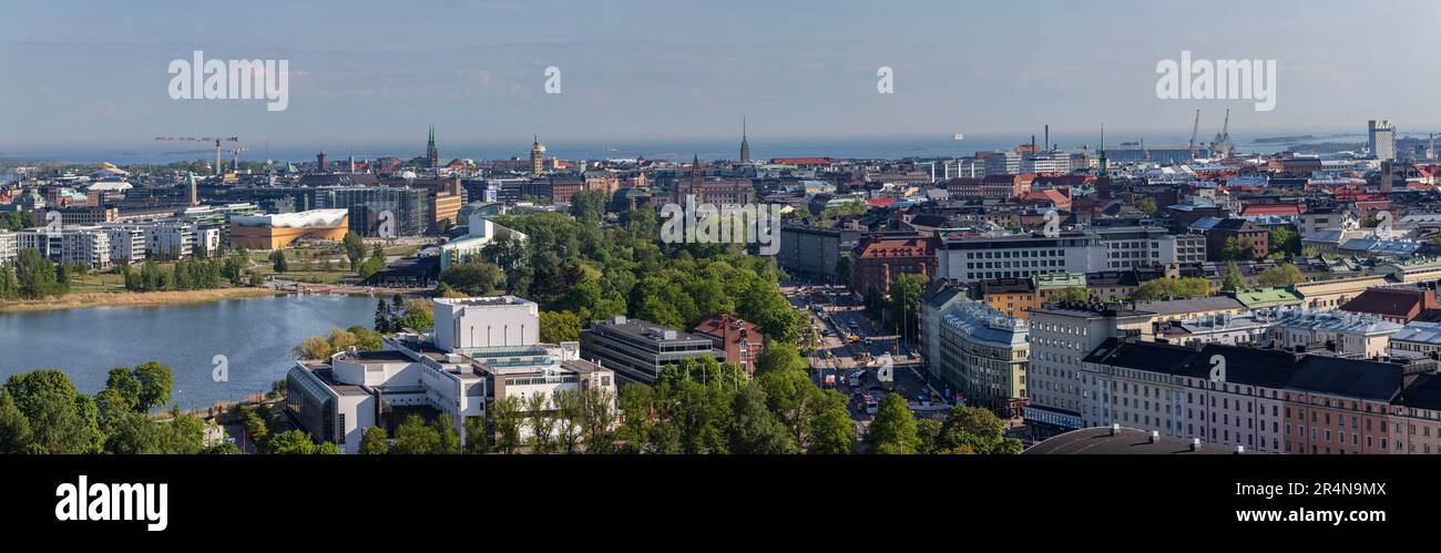 Helsinki finland aerial view hi-res stock photography and images - Alamy