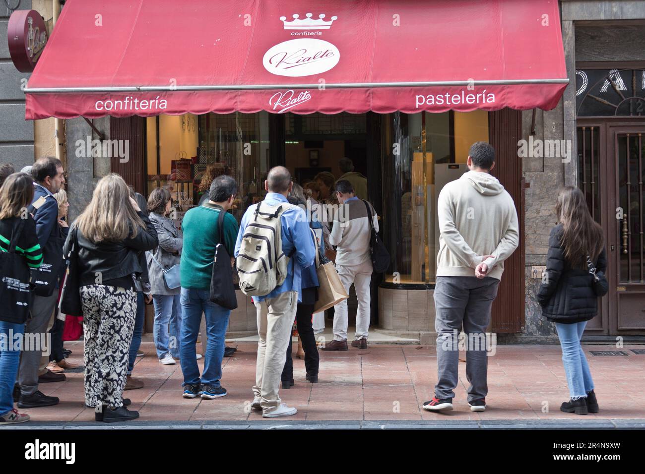 Rialto confectionery, Oviedo, Asturias, Spain. With specialties in ...