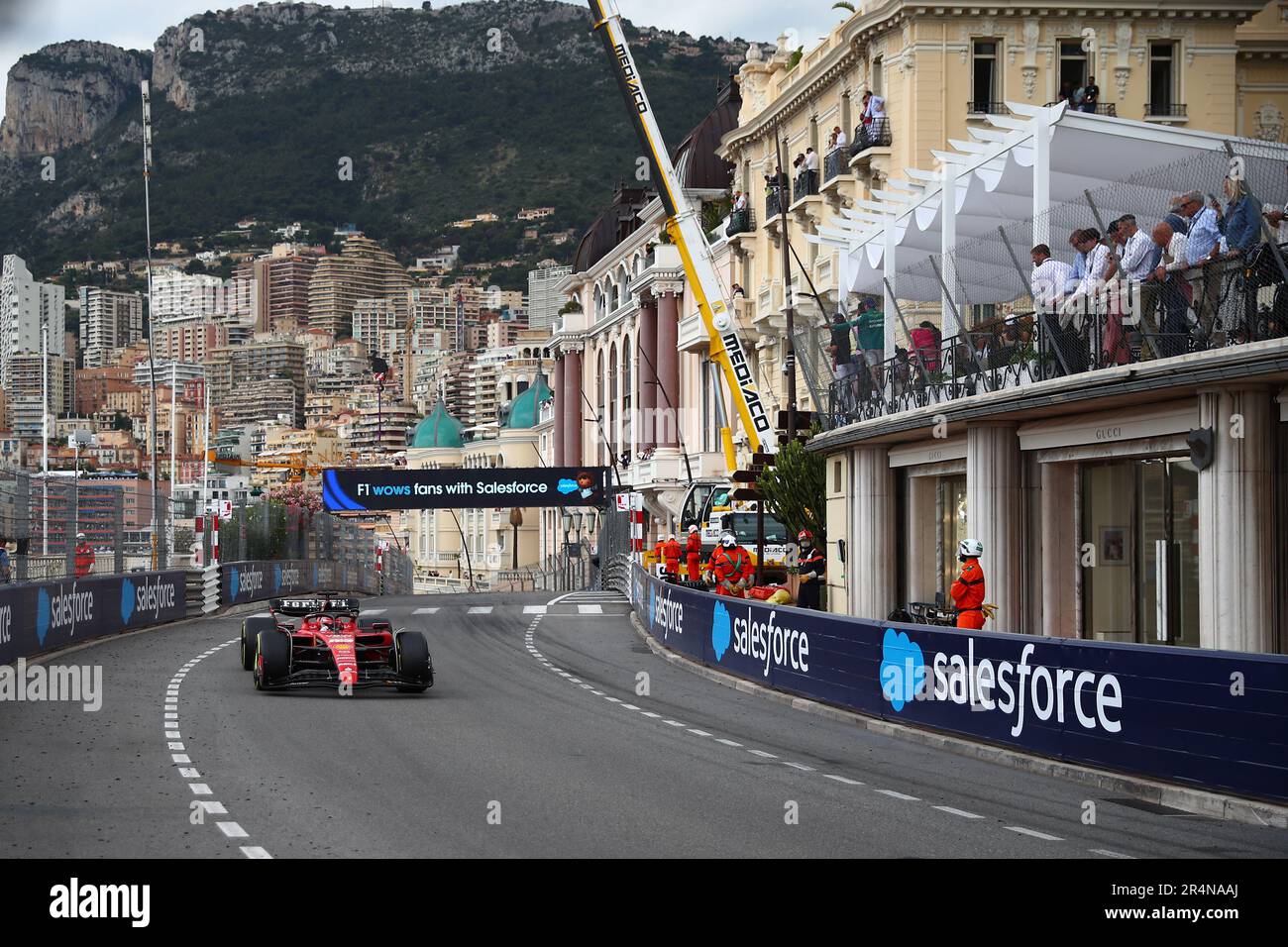 Charles Leclerc of Scuderia Ferrari on track during the F1 Grand Prix ...