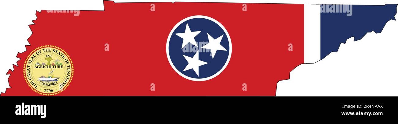 Us state tennessee map hi-res stock photography and images - Alamy