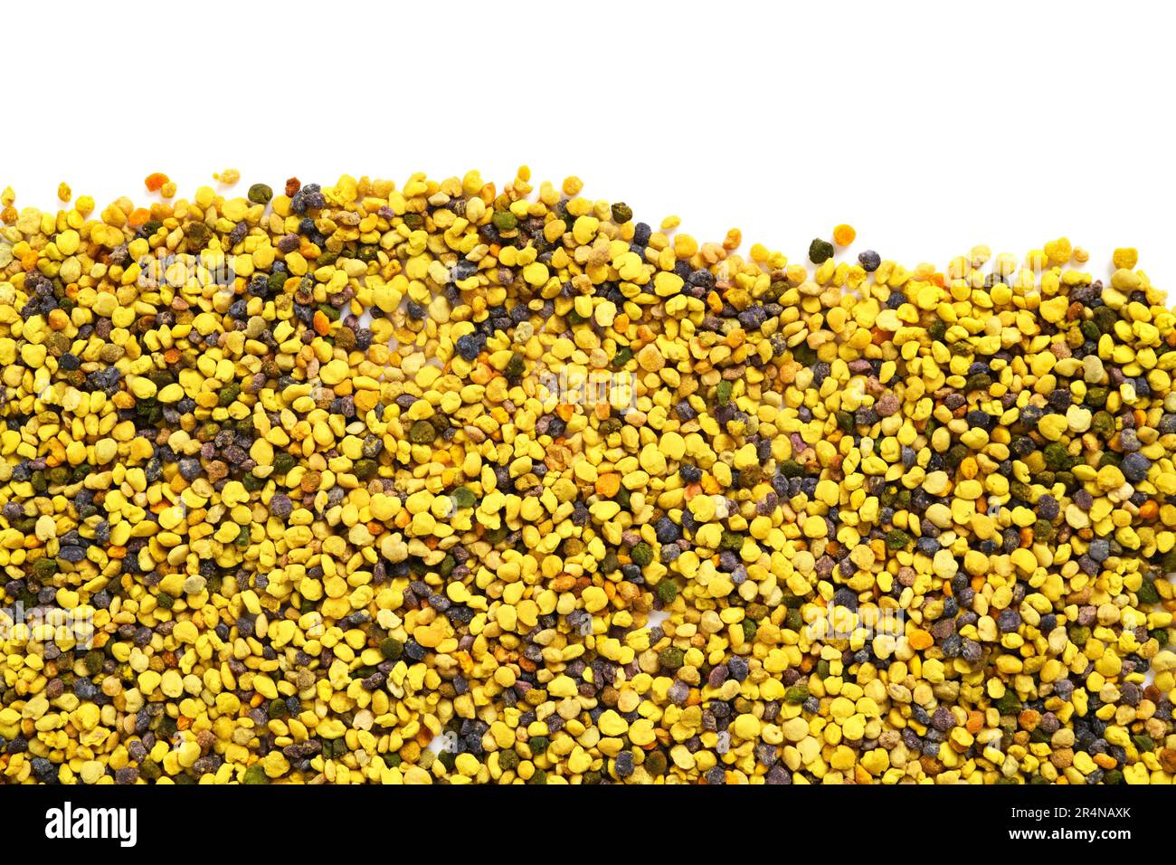 fresh Bee pollen background top view Stock Photo - Alamy