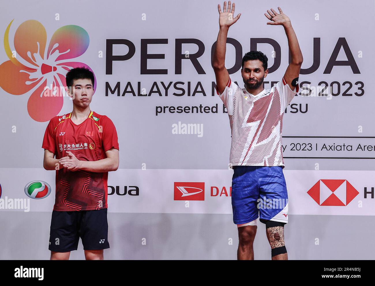 Kuala Lumpur, Malaysia. 28th May, 2023. Prannoy H. S. of India ...