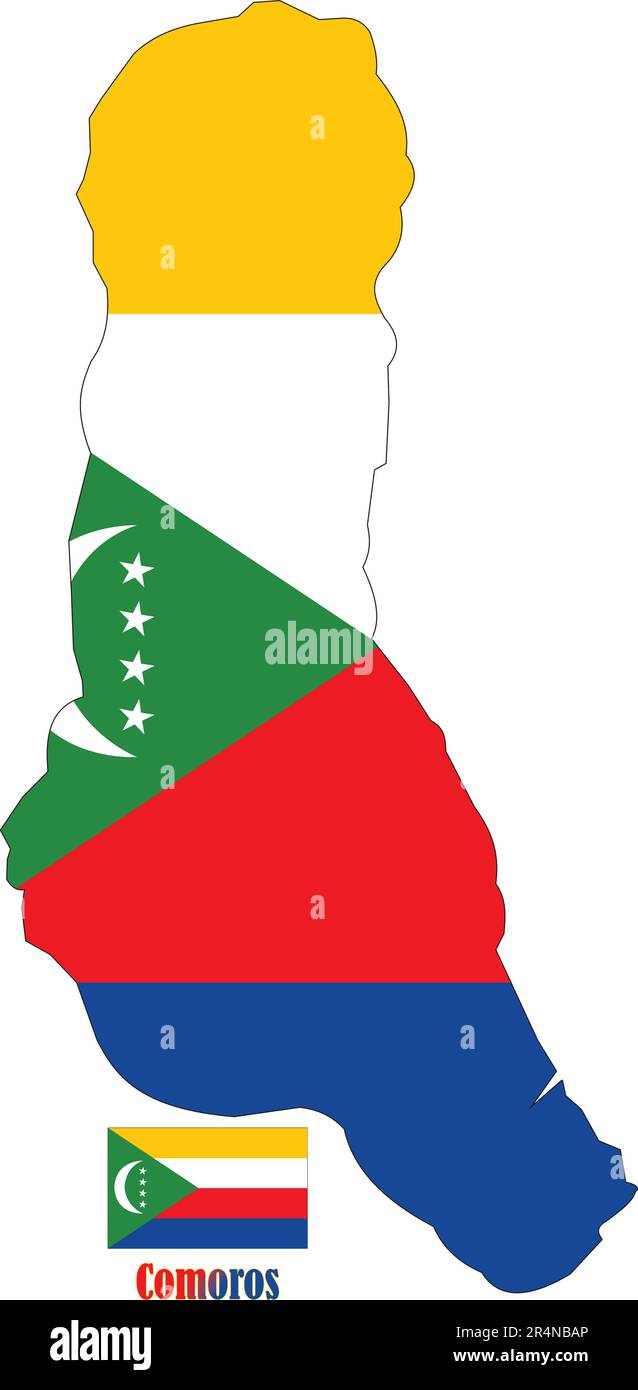 Map of comoros hi-res stock photography and images - Alamy